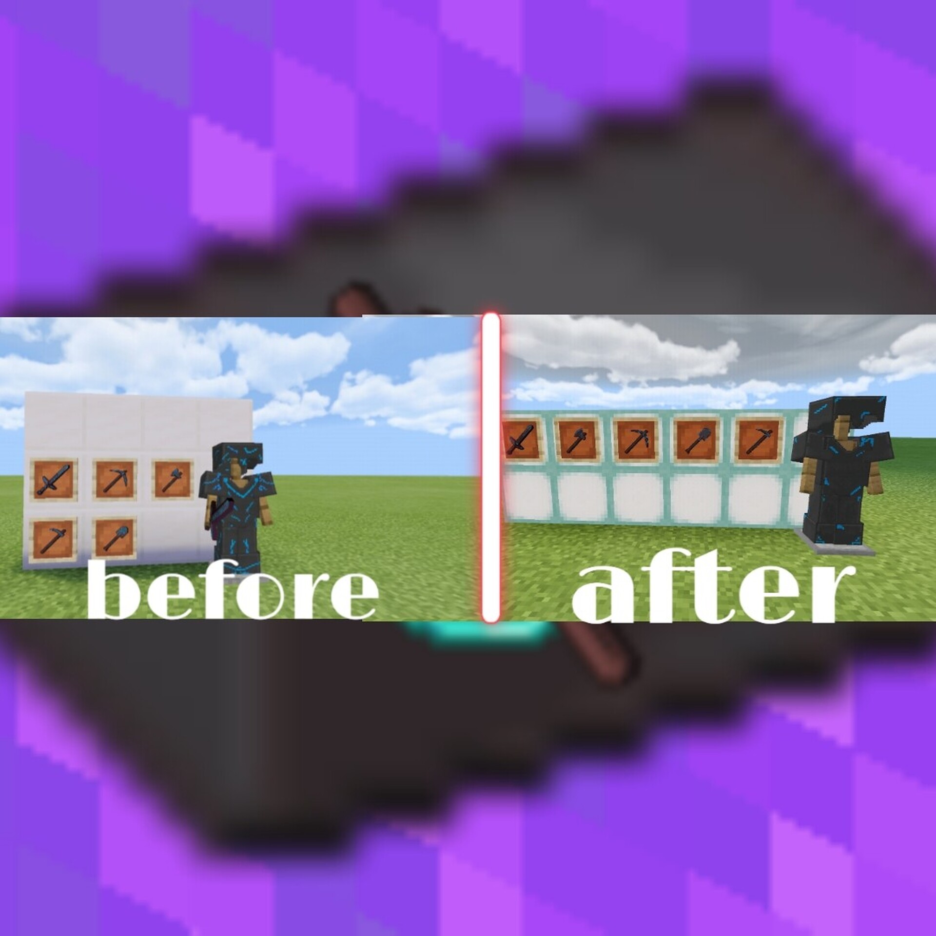 diamond crack in netherite Minecraft Texture Pack