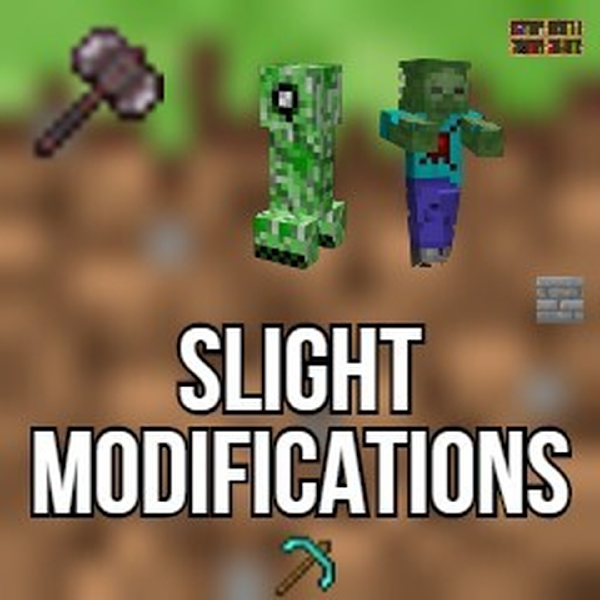 Slight modifications Minecraft Texture Pack