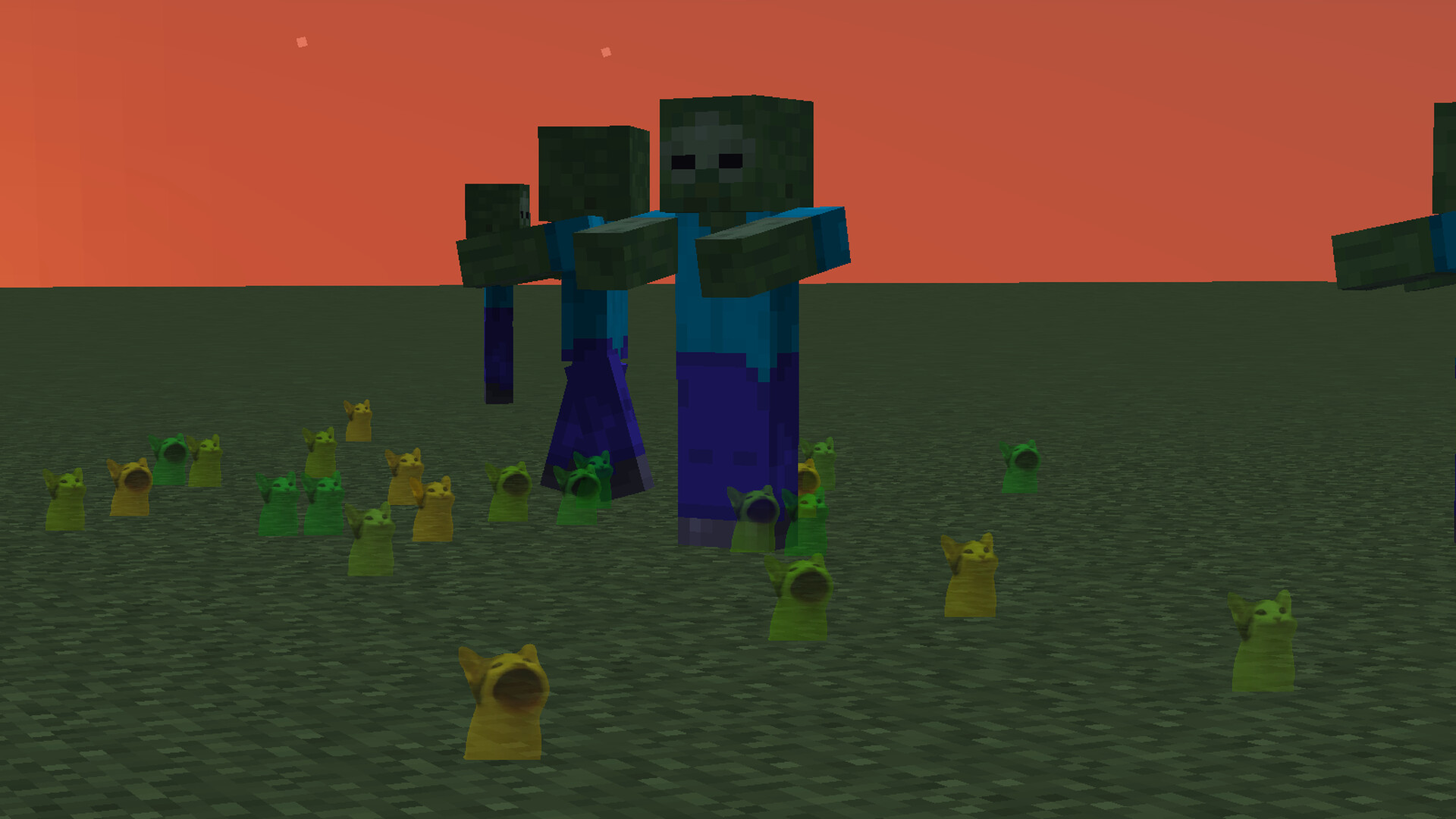 Expirience Orb = POP-CAT Minecraft Texture Pack