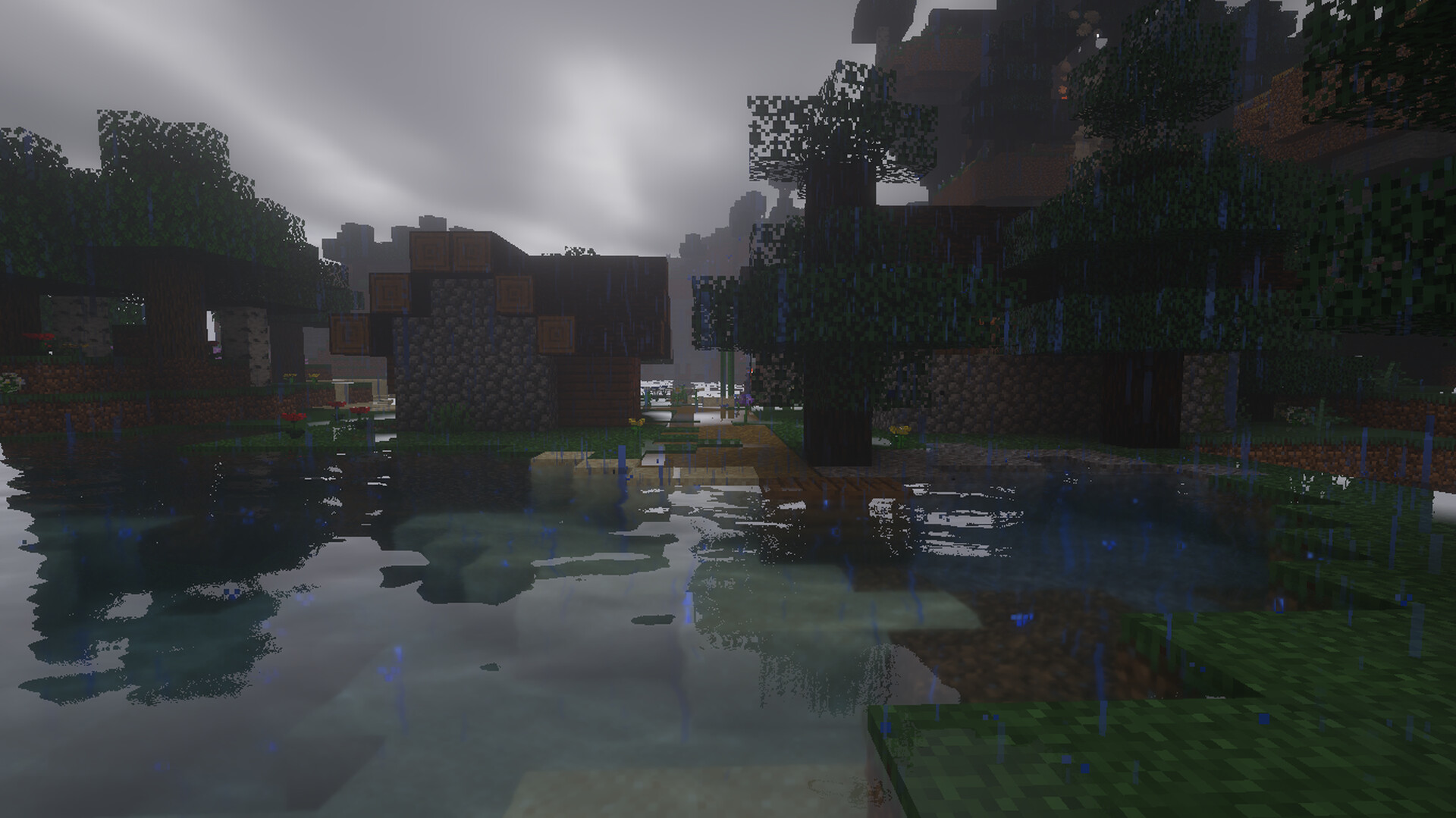 Rain Revamp - More realistic rain color! Perfect for shaders! Minecraft Texture Pack