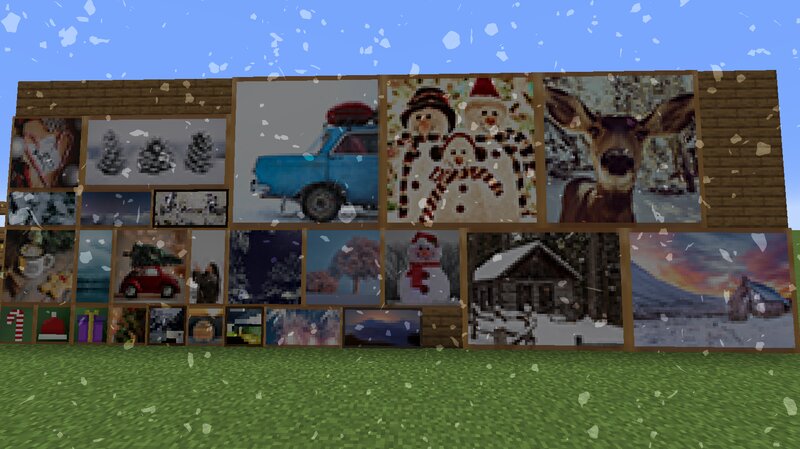 𝐂𝐡𝐫𝐢𝐬𝐭𝐦𝐚𝐬 𝐏𝐚𝐜𝐤 𝟏.𝟎 Minecraft Texture Pack