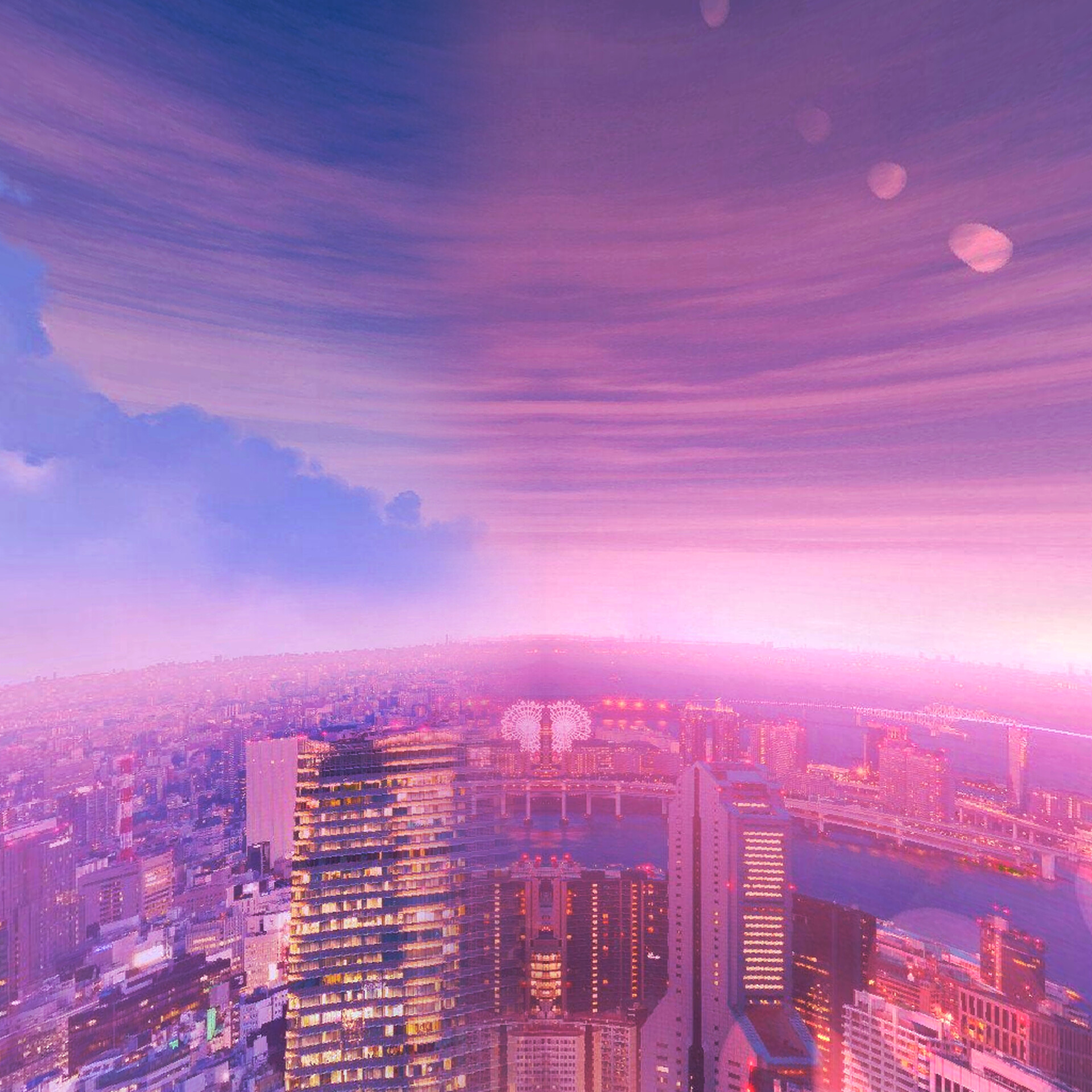 Yuruze's Big Cloud City Overlay (Day & Night) Minecraft Texture Pack