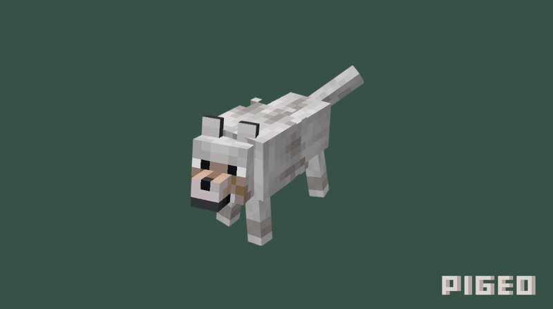 wolly dog Minecraft Texture Pack