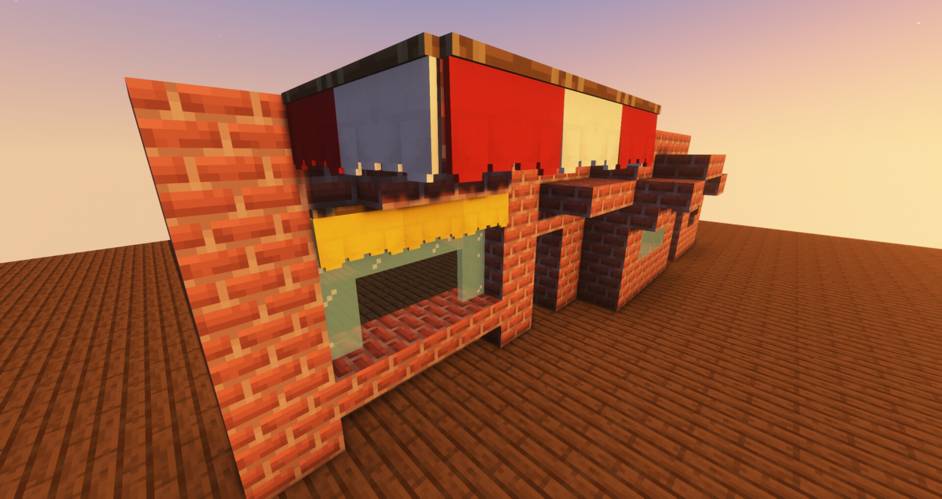 Fancy Windows (Smooth glass and curtains!) Minecraft Texture Pack