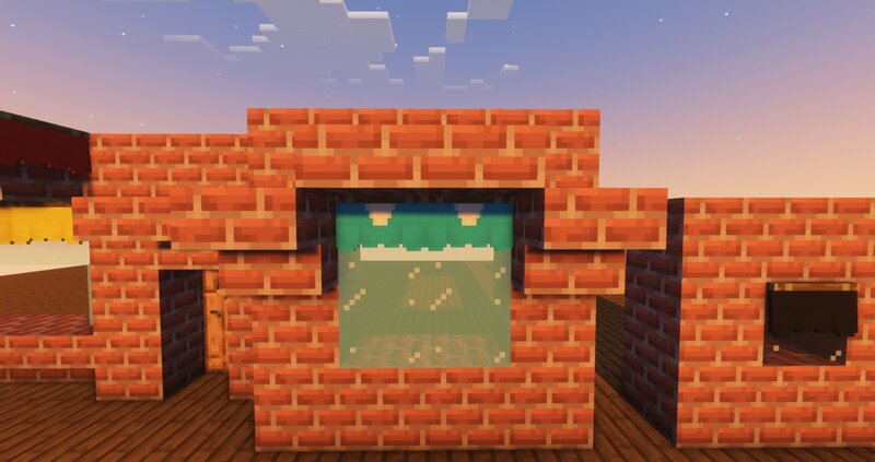 Fancy Windows (Smooth glass and curtains!) Minecraft Texture Pack