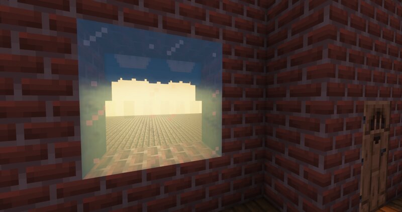 Fancy Windows (Smooth glass and curtains!) Minecraft Texture Pack