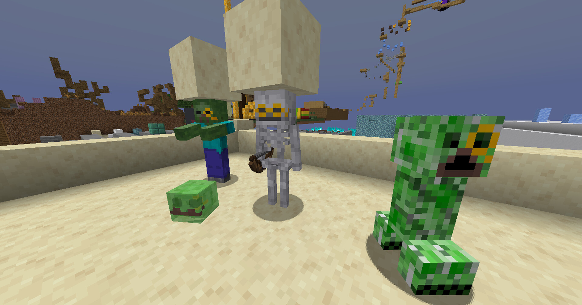 Monocles bois Minecraft Texture Pack