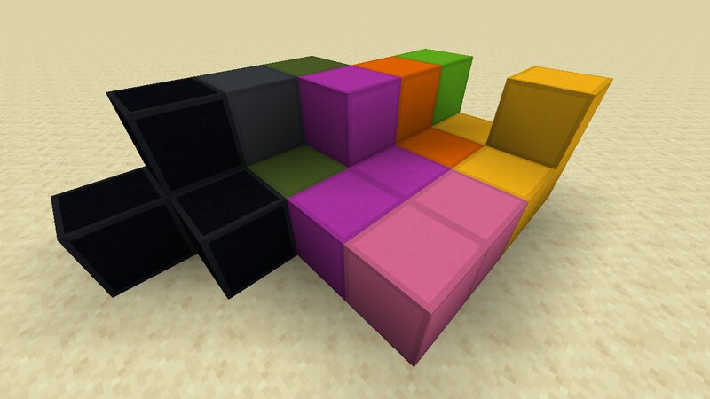 Visible Concrete Minecraft Texture Pack