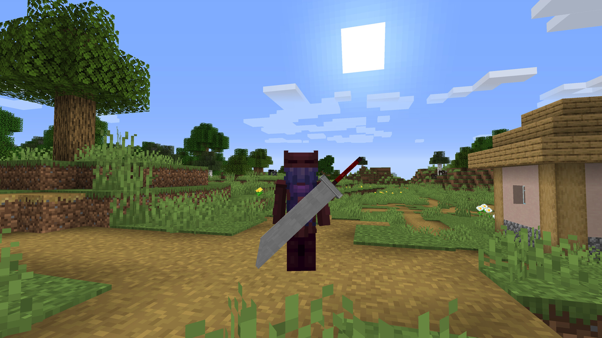 Buster Sword Minecraft Texture Pack