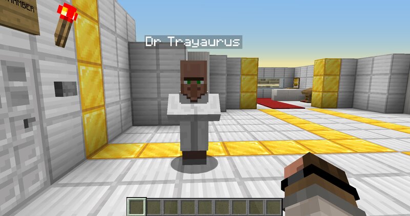 Dr. Trayaurus and Grim Minecraft Texture Pack