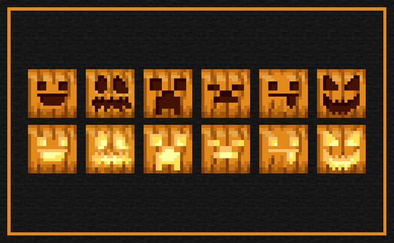 Better pumpkins Bedrock edition Minecraft Texture Pack