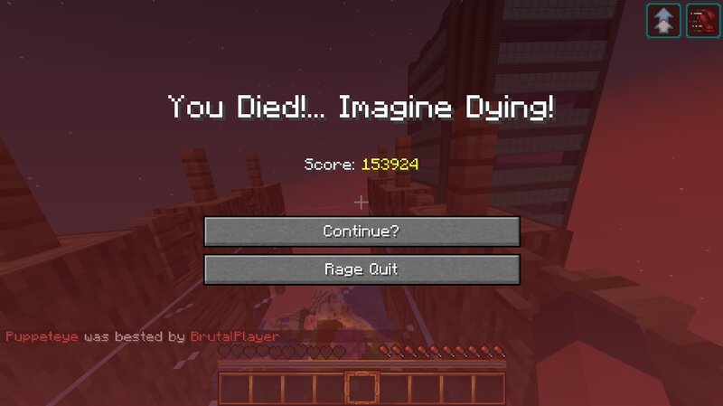 Puppeteye's Funny Death Messages! Minecraft Texture Pack