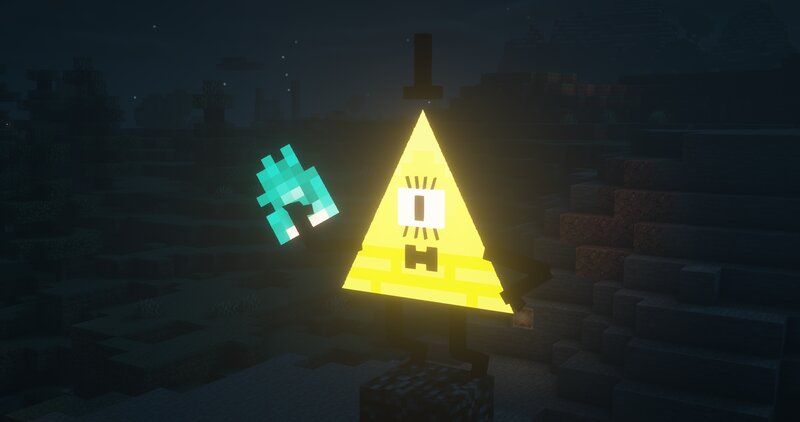 Bill Cipher !uoy gnihctaw sI Minecraft Texture Pack