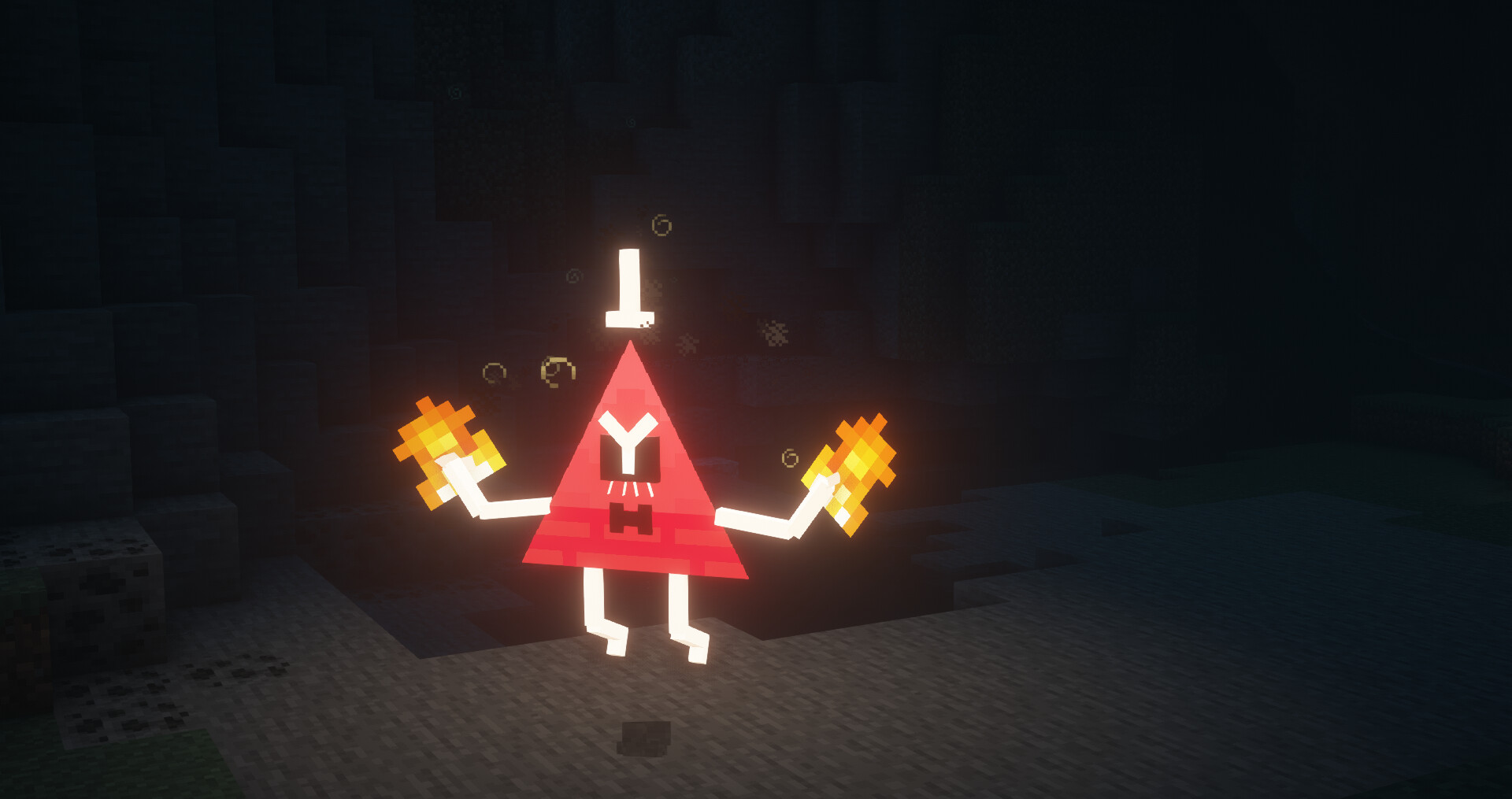 Bill Cipher !uoy gnihctaw sI Minecraft Texture Pack