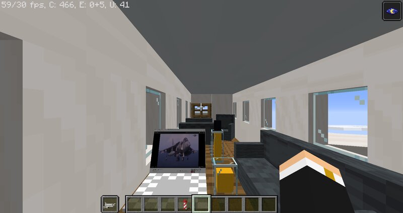 planes, guns and motorbikes in vanilla Minecraft Texture Pack