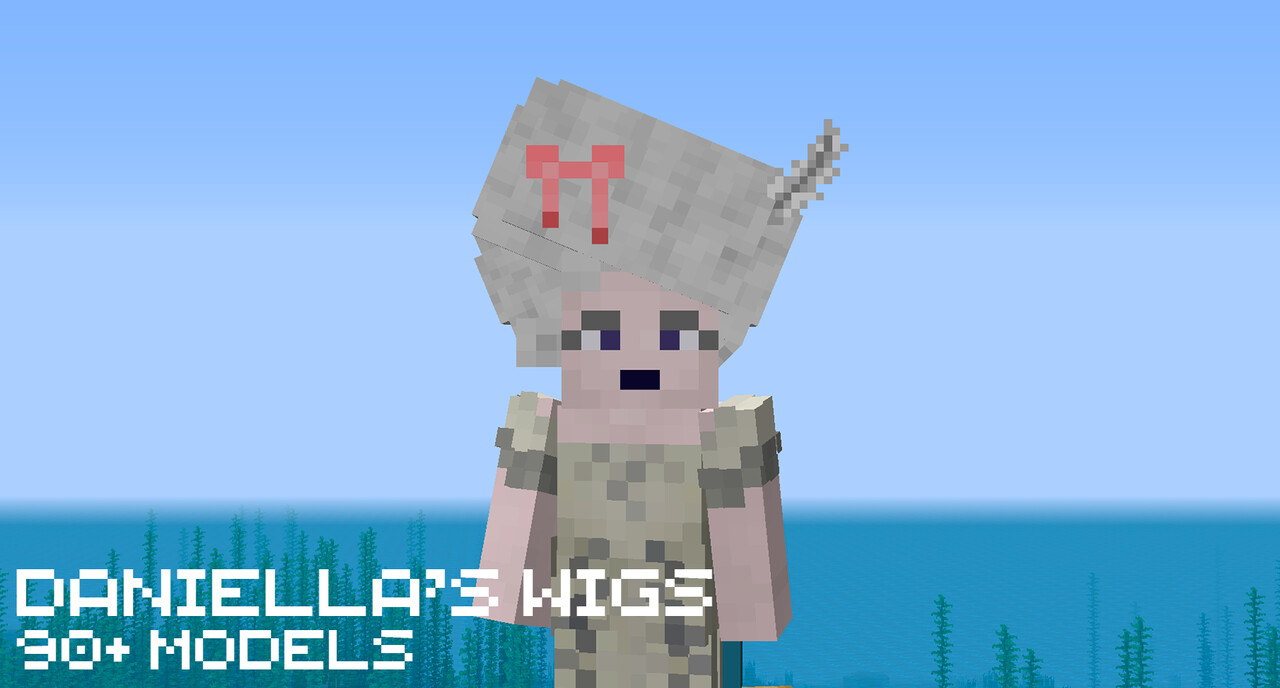 Daniella's wigs - Minecraft wigs! Minecraft Texture Pack