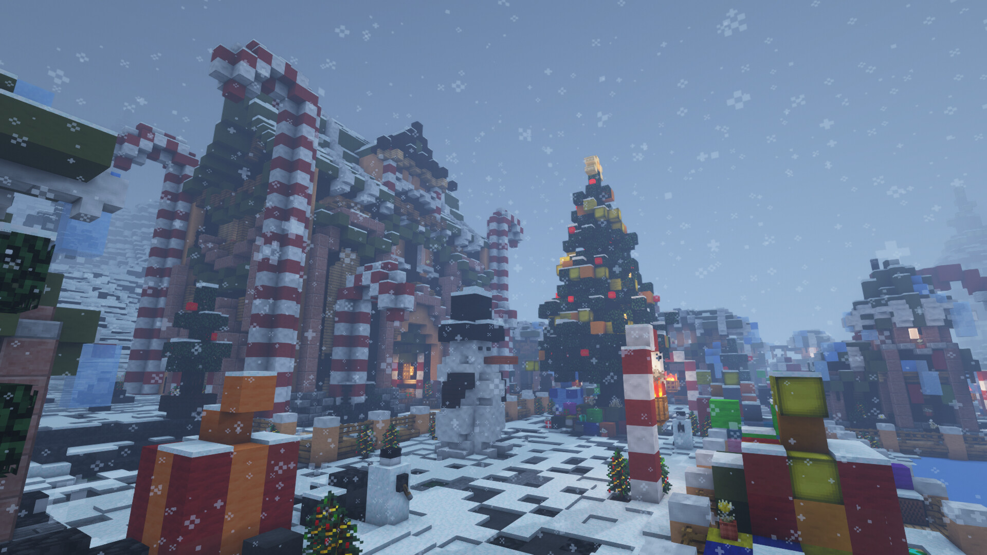 Toofee's Christmas Minecraft PvP Texture Pack (Bedwars, Skywars, PotPvP, UHC) Minecraft Texture Pack