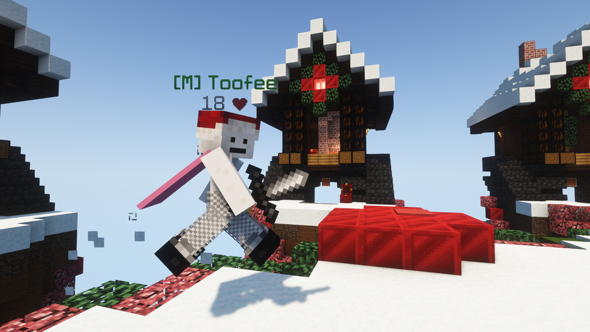Toofee's Christmas Minecraft PvP Texture Pack (Bedwars, Skywars, PotPvP ...