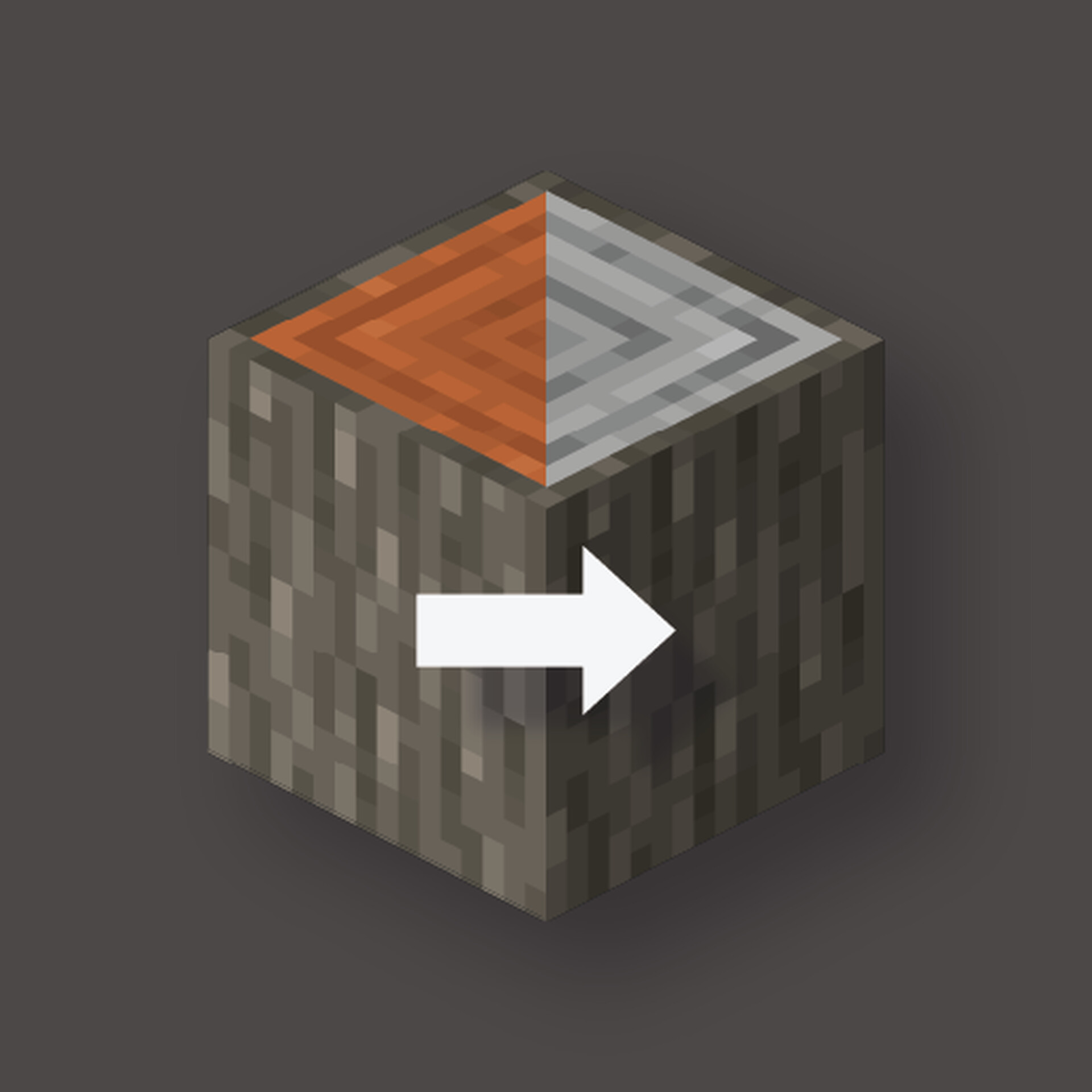Grey Acacia Wood Minecraft Texture Pack