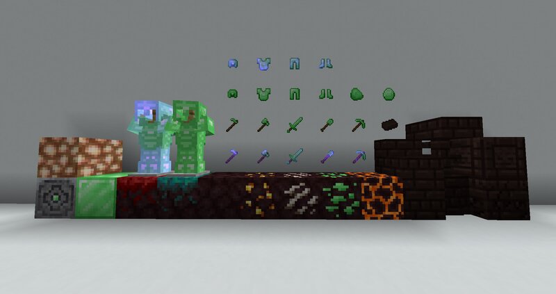 Green Netherite 1.17 Minecraft Texture Pack