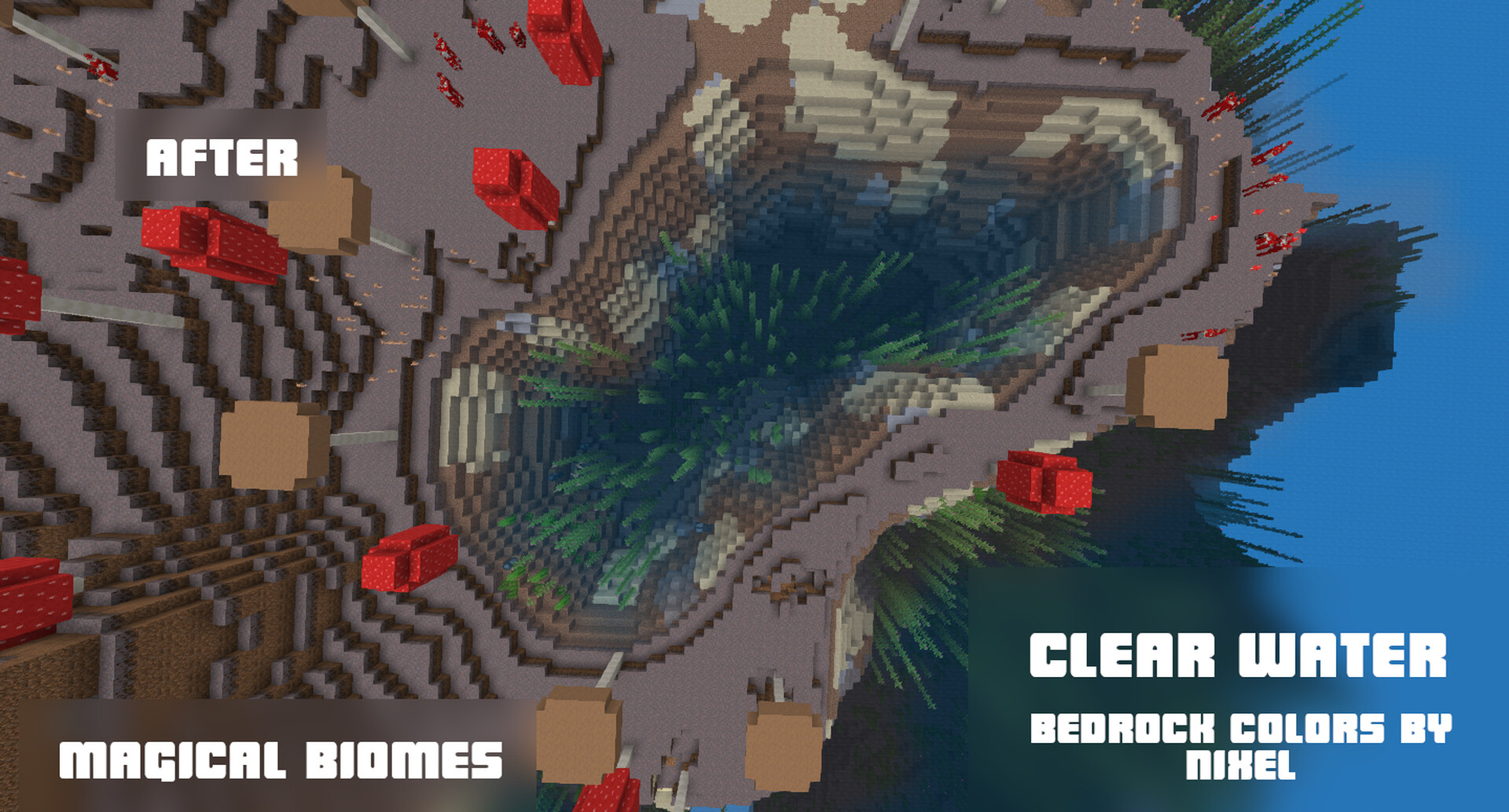 Magical biomes: Ocean Minecraft Texture Pack