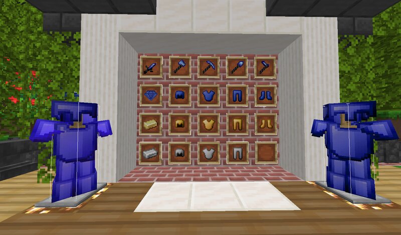 Azda Gang Blue Revamp Minecraft Texture Pack
