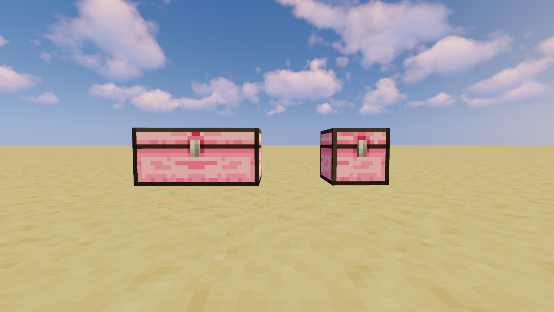 Pink Chests Minecraft Texture Pack
