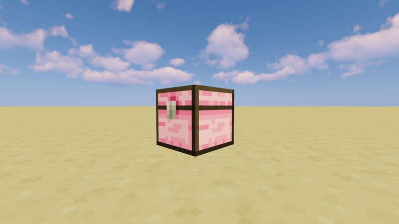 Pink Chests Minecraft Texture Pack