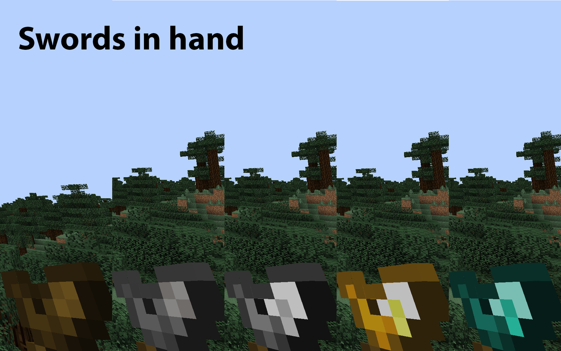 Small Swords Minecraft Texture Pack