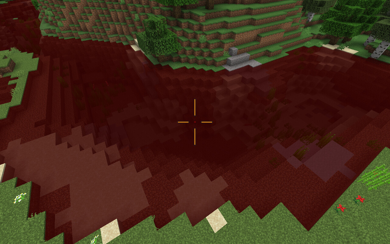 Blood Water Minecraft Texture Pack
