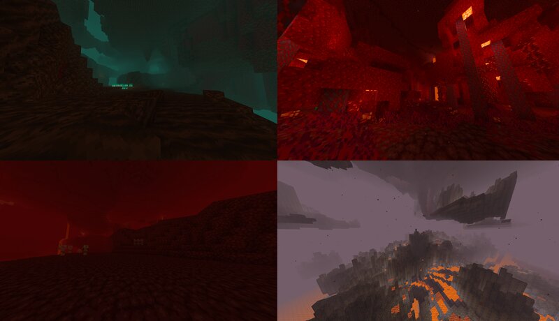 Nether Soundtrack New and Old Minecraft Texture Pack