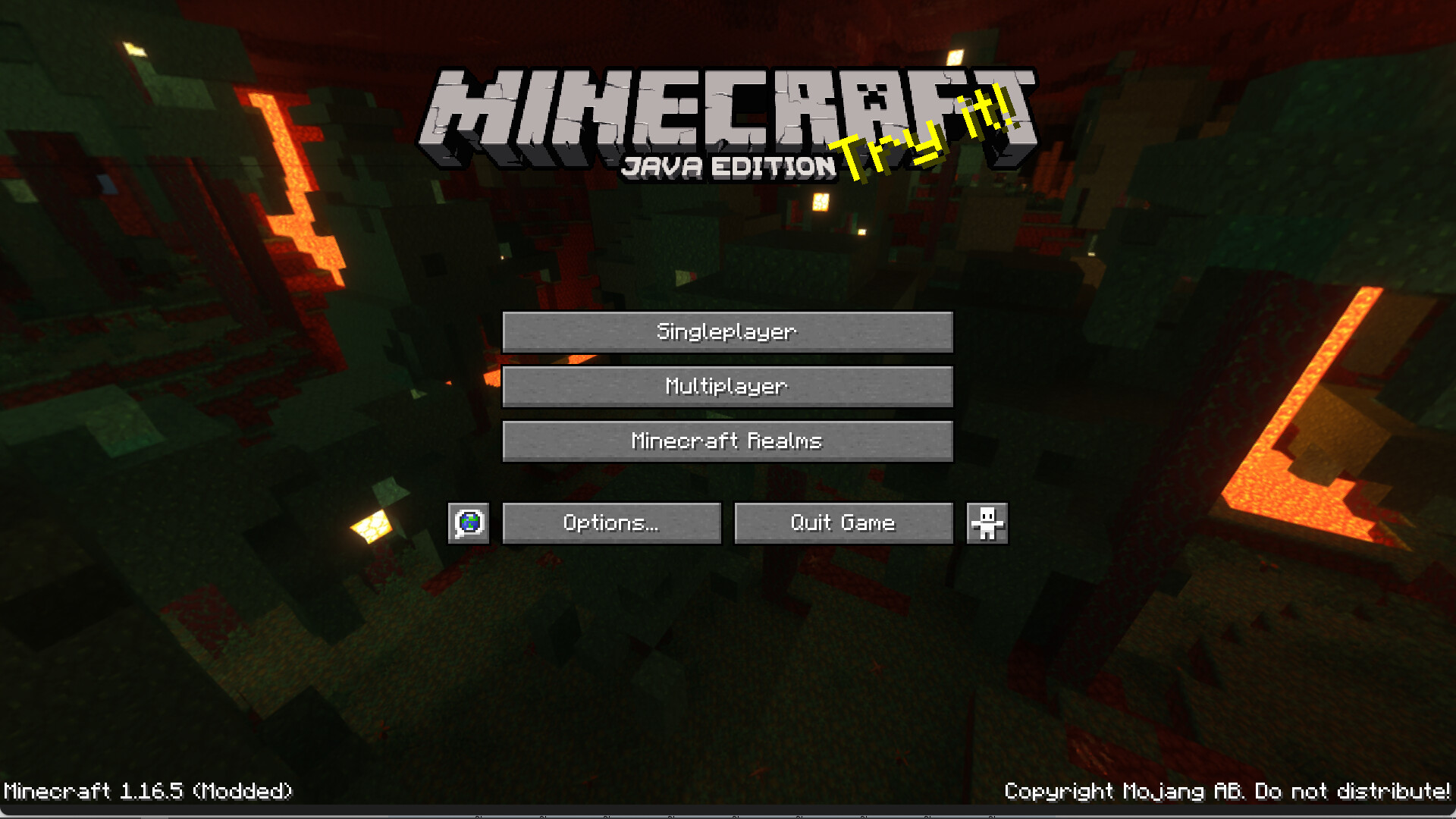 Warped Forest (RTX) - Nether Manu Panorama with Shader! Minecraft ...