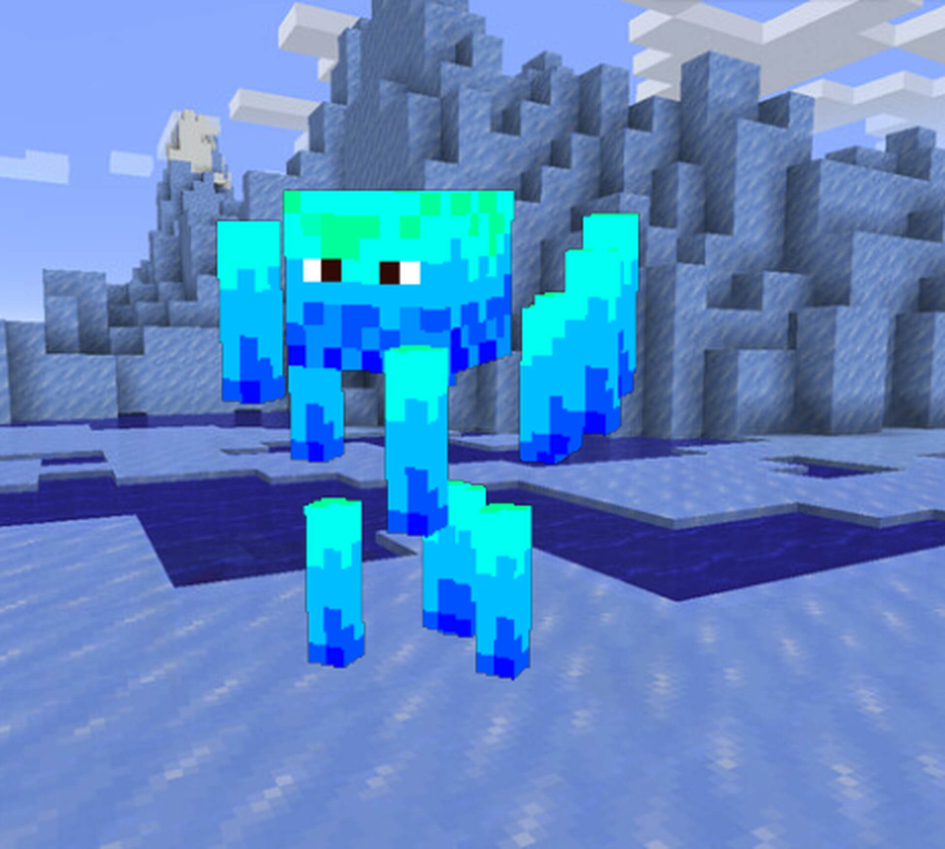 EAU VS FEUX Minecraft Texture Pack