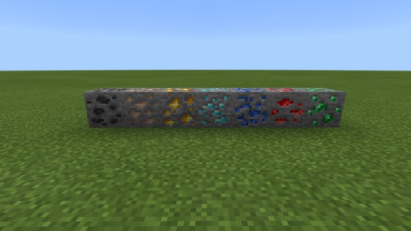 Ultimate 1.17 Ores (+outlined) [V1.3] Minecraft Texture Pack