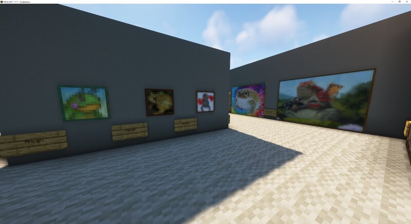 Toad Paintings Minecraft Texture Pack