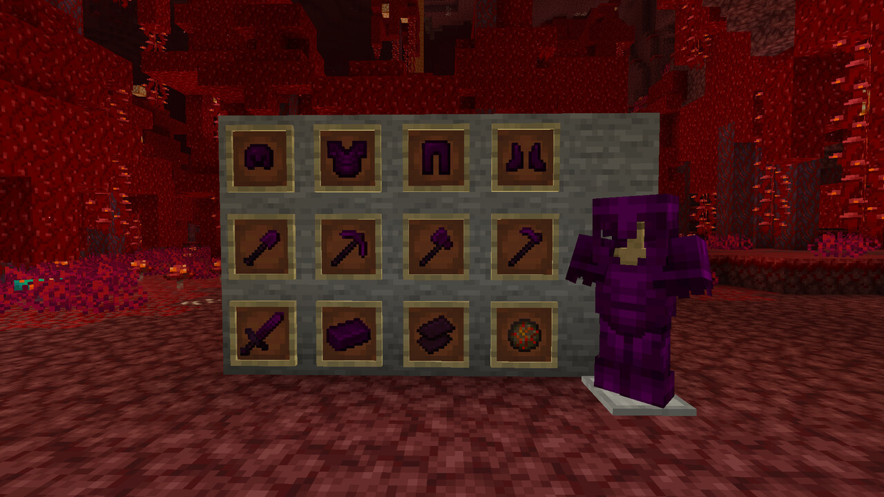 Purple Netherite Textures Minecraft Texture Pack