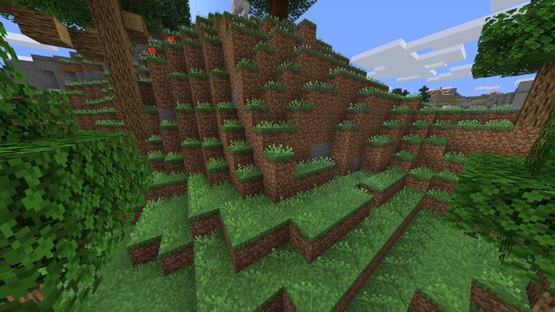 Bushy grass Minecraft Texture Pack