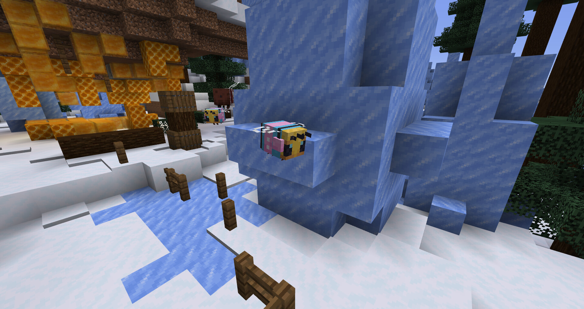 Cozy Bees! Minecraft Texture Pack