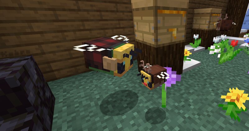 Cozy Bees! Minecraft Texture Pack