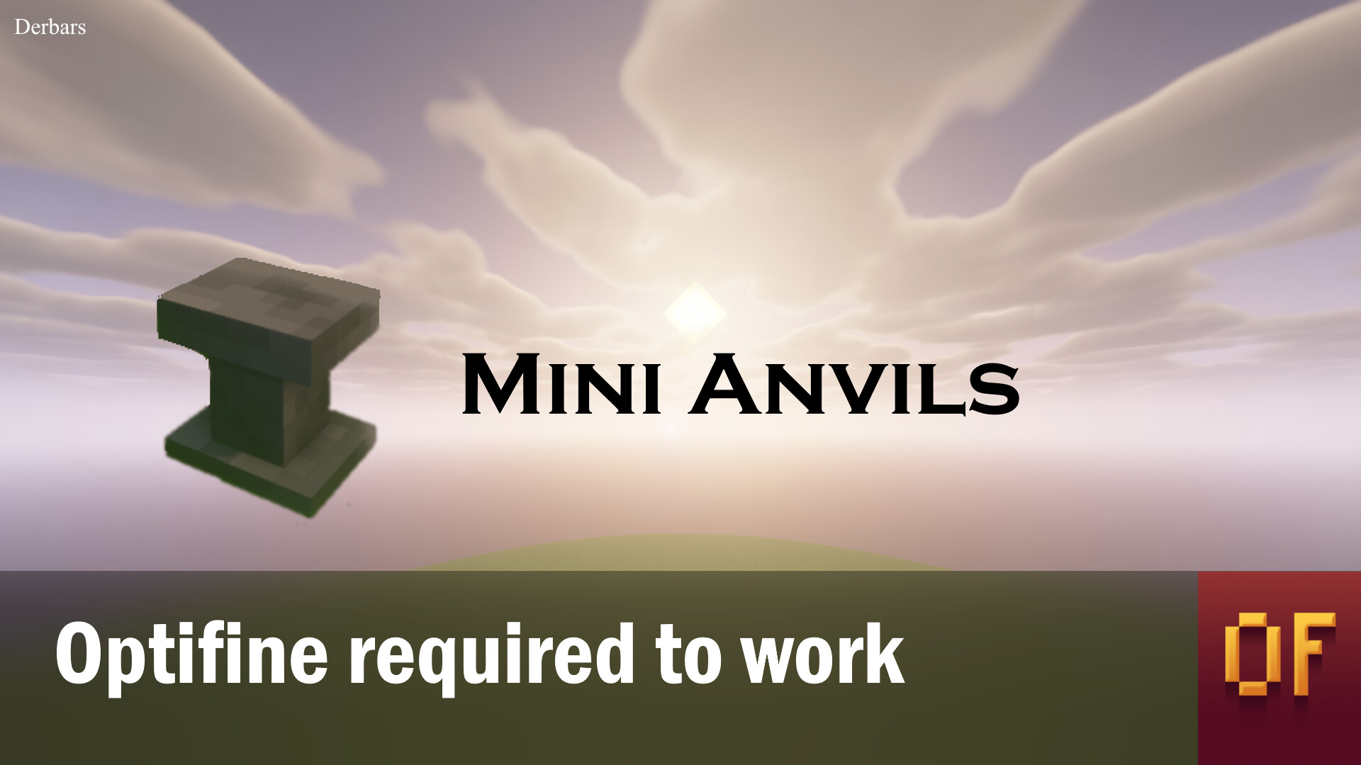 Mini anvils Minecraft Texture Pack