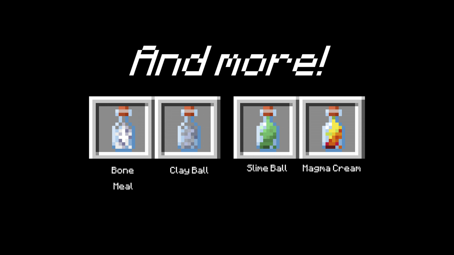 Bottle It! Minecraft Texture Pack