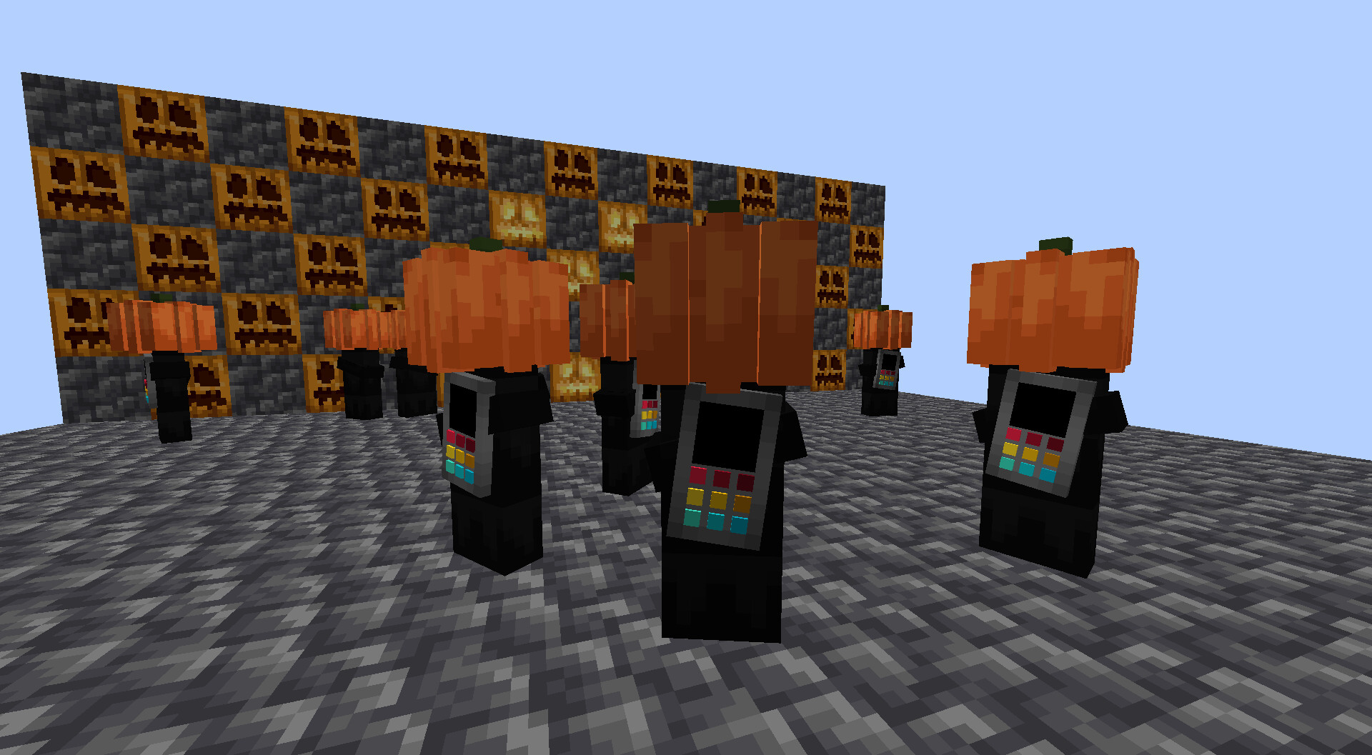 PUMPKIN BOMBERS! Minecraft Texture Pack