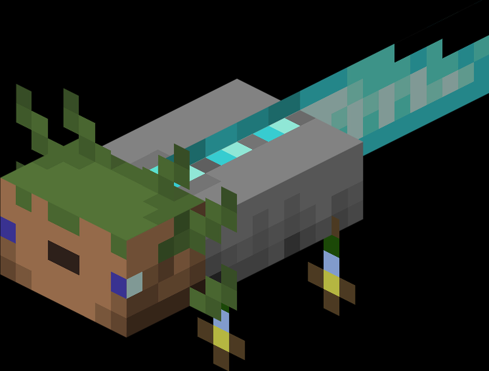 Ewan Axolotl Minecraft Texture Pack