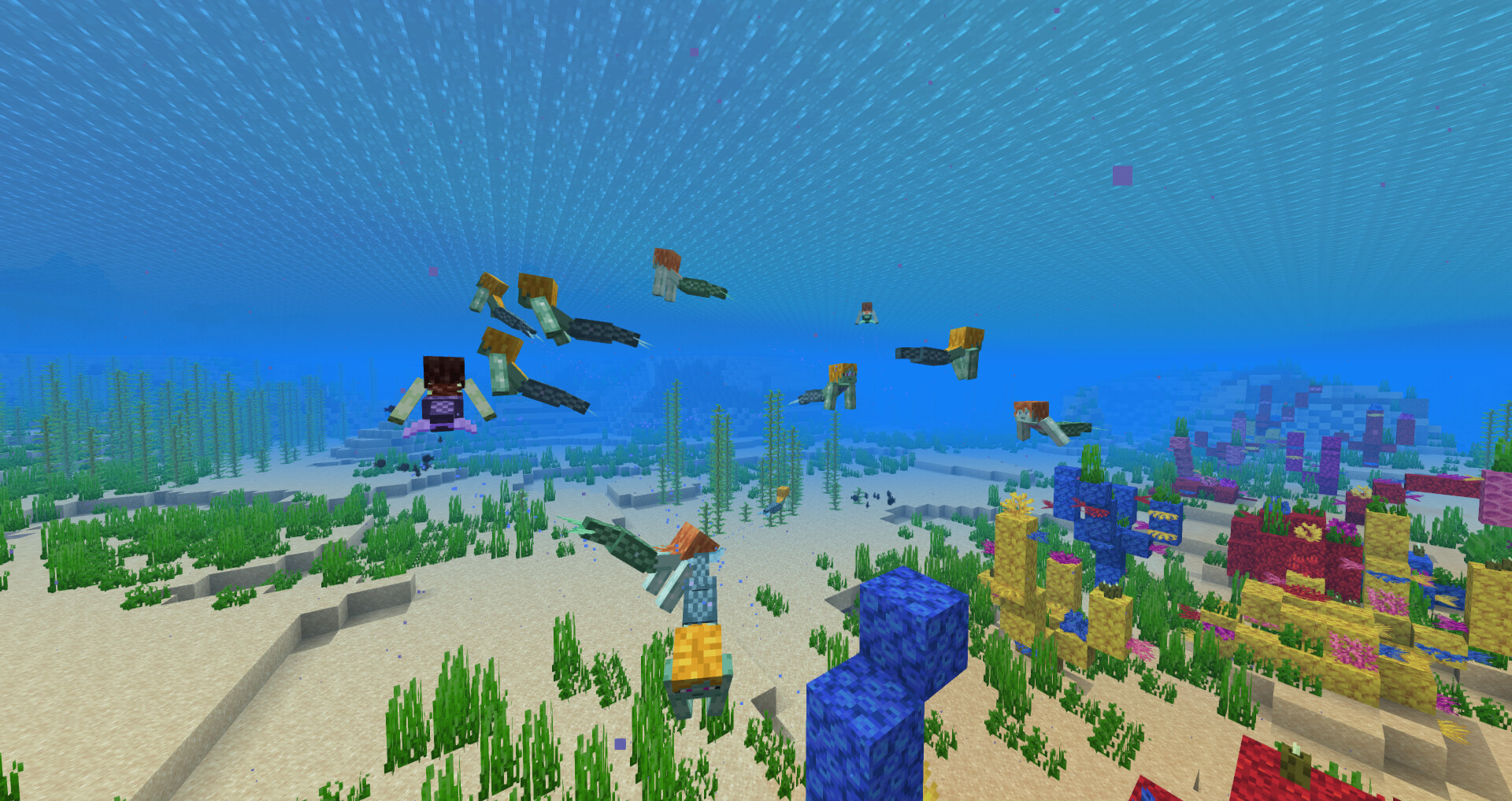 Mermaid Dolphins - 1.16.5 (Optifine) Minecraft Texture Pack