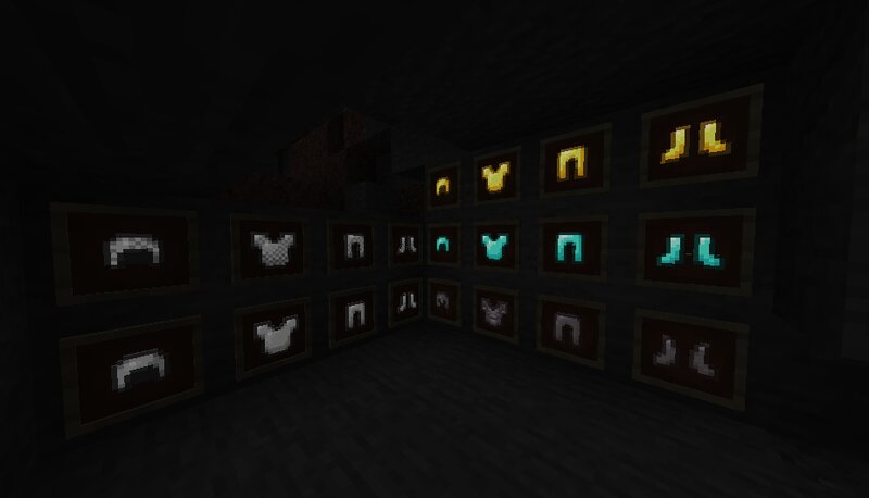 Glowing Armor Minecraft Texture Pack