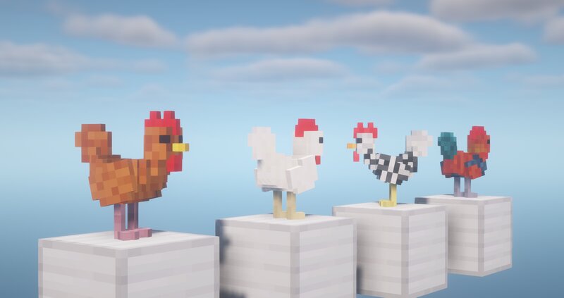 Remodeled Chickens 🐔 Minecraft Texture Pack