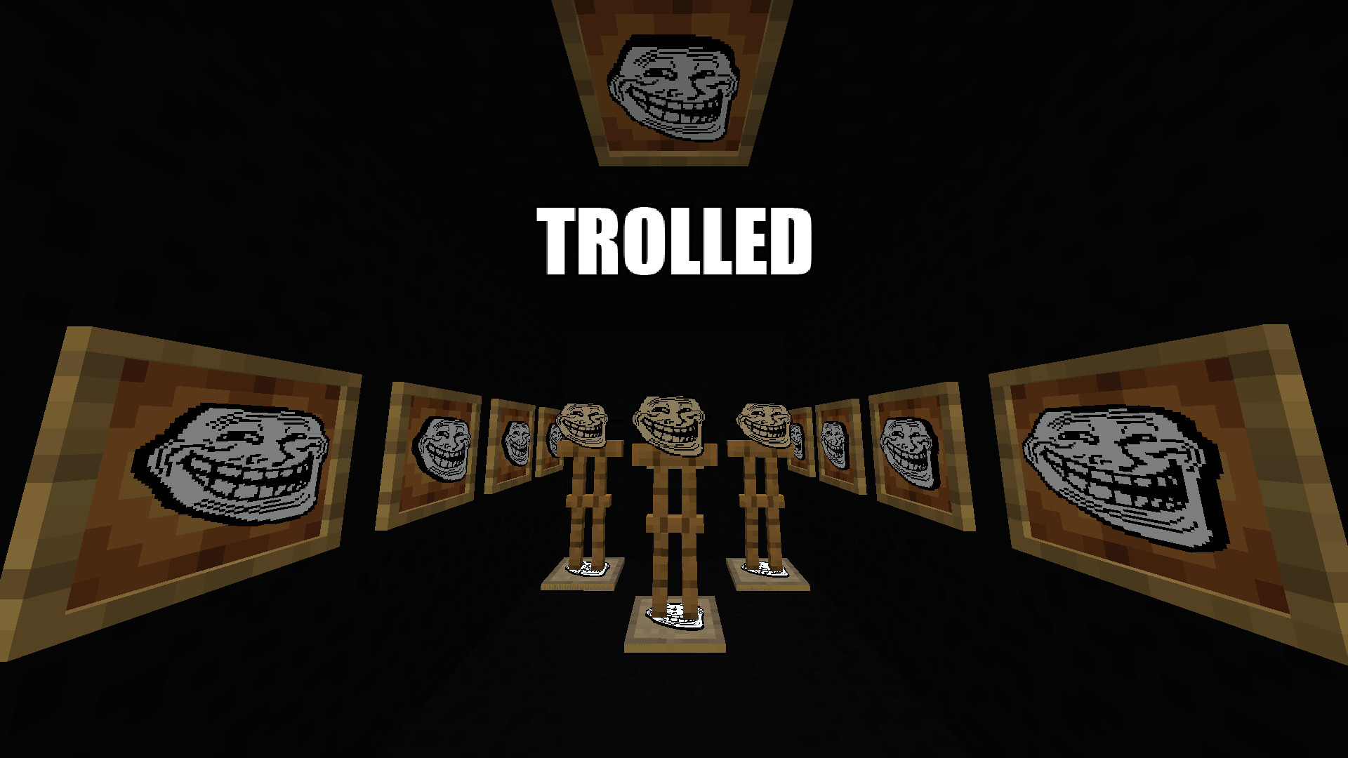 Troll Face Mask Minecraft Texture Pack