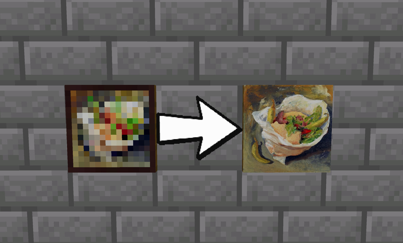 HD Painting Minecraft Texture Pack