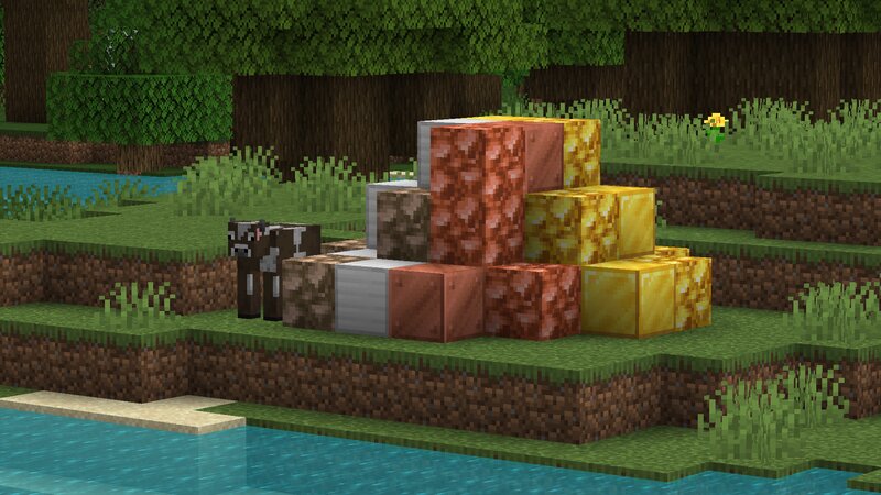 Better Raw Blocks Minecraft Texture Pack