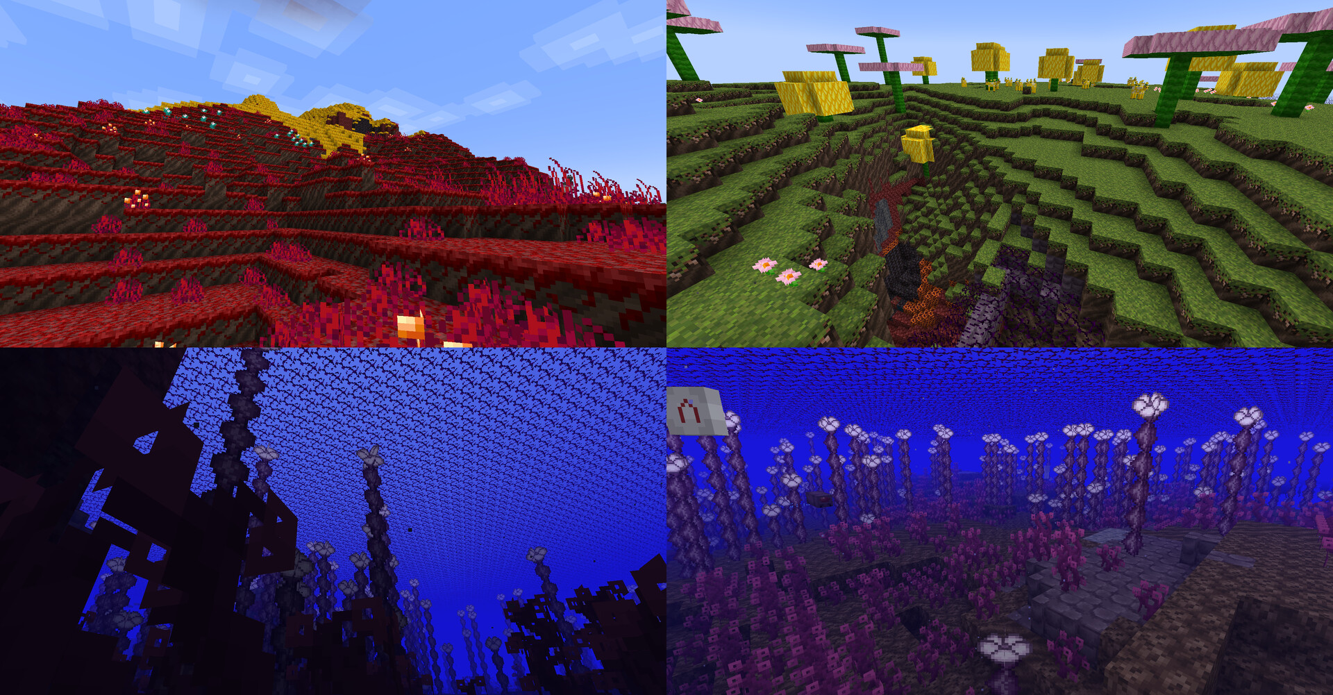Inverted Worlds Minecraft Texture Pack